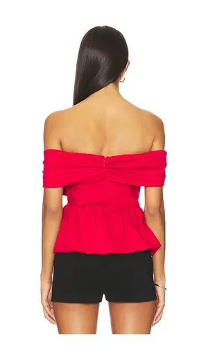 Astr The Label Tennille Top - Red