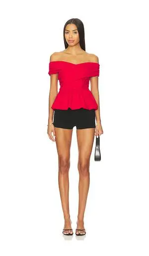 Astr The Label Tennille Top - Red