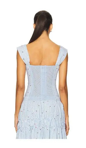 WeWoreWhat Ruched Cup Corset