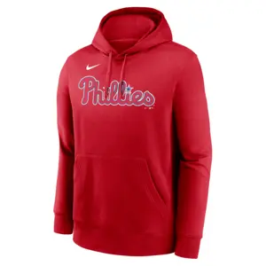 Nike Bryce Harper Philadelphia Phillies Club Mlb Pullover Hoodie - Red