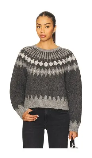 NILI LOTAN Alena Sweater - Grey