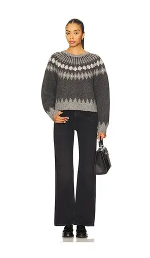 NILI LOTAN Alena Sweater - Grey