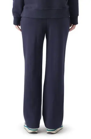 RIPE MATERNITY Relaxed Fit Fleece Jogger - Navy
