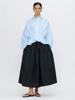 CALLAS MILANO Tarquinia Gathered Top