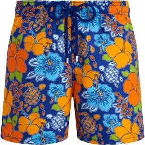 Vilebrequin Tropical Turtle Print Swim Shorts - Marrakech