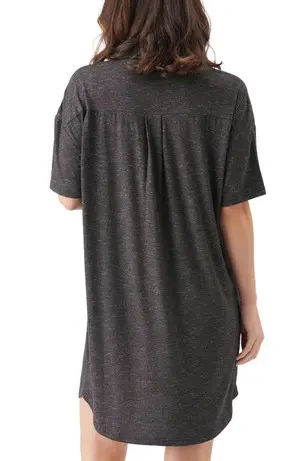 RIPE MATERNITY Dreamy Night Shirt - Granite