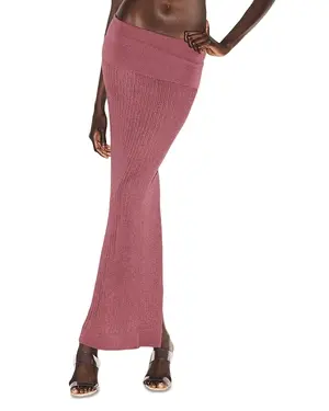 SKIMS Sheer Knit Maxi Skirt