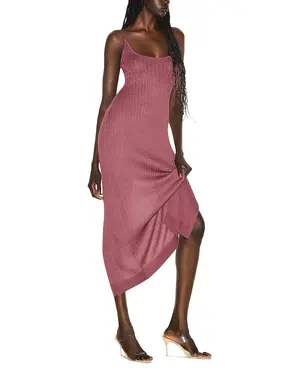 SKIMS Sheer Knit Midi Dress