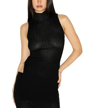 SKIMS Sheer Knit Tunic - Onyx