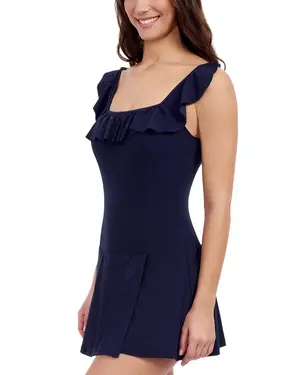 GOTTEX Tutti Frutti Square Neck Swim Dress