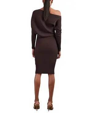 ezra cotton knit mini dress Eliza Knit Mini Dress main image 0
