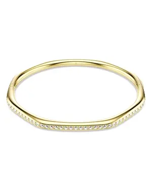 SWAROVSKI Dextera Pave Crystal Bangle Bracelet - Gold
