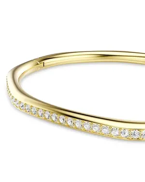 SWAROVSKI Dextera Pave Crystal Bangle Bracelet - Gold