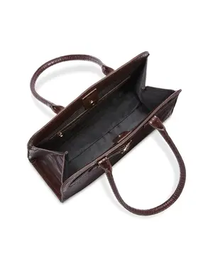 Aqua Belted Shoulder Bag