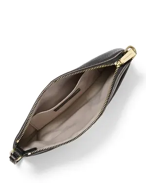 Michael Kors Jet Set Medium Top Zip Convertible Wristlet - Black