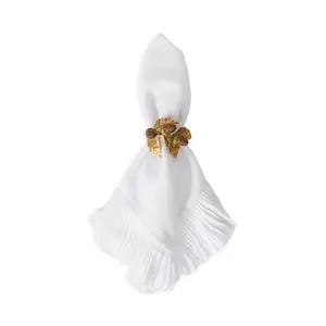 JULISKA Forest Walk Acorn Napkin Rings, Set Of 4