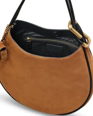 Marc Jacobs The Suede Large Dual Hobo Bag - Copper