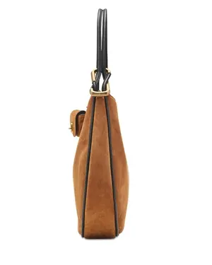 Marc Jacobs The Suede Large Dual Hobo Bag - Copper