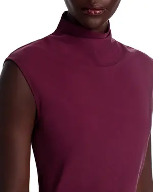 Rue Sophie Mae Mock Neck Mini Dress