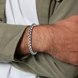 Lucky Brand Tone Box Chain Bracelet