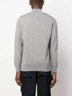 Barbour Embroidered-logo High-neck Jumper