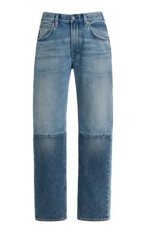 CITIZENS OF HUMANITY Winslow Reworked Rigid Low-Rise Boyfriend Jeans
