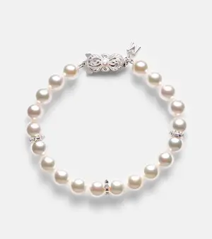 Mikimoto Diamond Bracelets