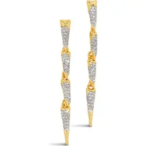 Alexis Bittar Solanales Crystal Spear Drop Earrings - Crystals