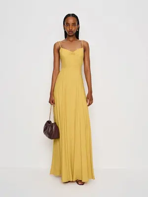 REFORMATION Thistle Maxi Dress - Dandelion