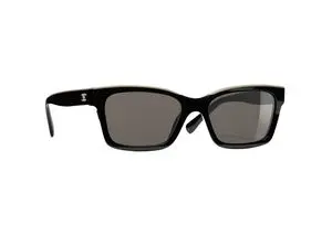 Chanel Square Sunglasses - Black/beige (5417 C534/3)
