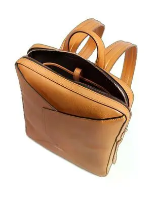 LANCEL Enveloppe Leather Backpack