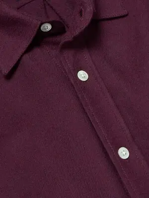 Portuguese Flannel Teca Cotton Shirt - Red