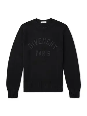 Givenchy Embroidered Knitwear For Men
