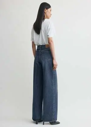 TOTEME High-waisted Wide-leg Jeans