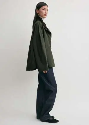 TOTEME Zipped Country Jacket - Forest