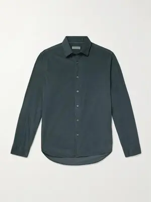 Men's Green Corduroy Shirts