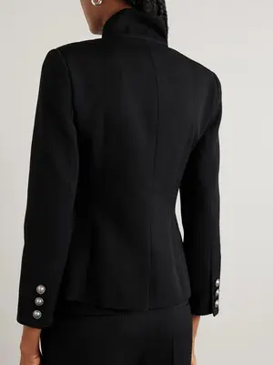 EMPORIO SIRENUSE Tolly Embellished Wool-twill Jacket