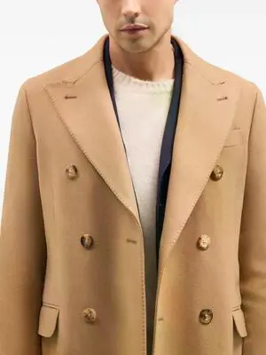 Boglioli Double-breasted Horn-button Coat