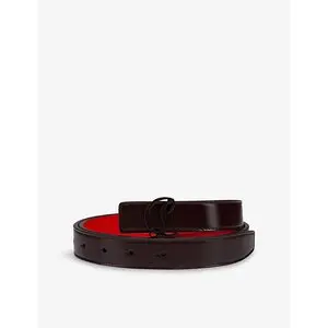 CHRISTIAN LOUBOUTIN Loubi54 Leather Belt Amara/loubi