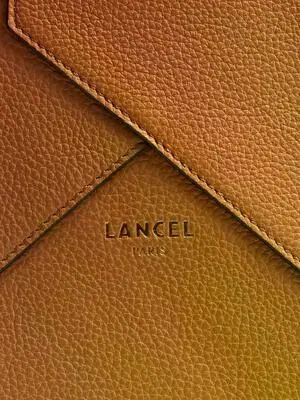 LANCEL Enveloppe Leather Backpack