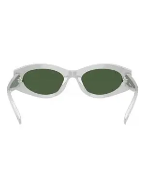 Tory Burch Oval Frame Sunglasses