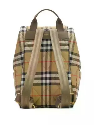 Burberry Checked-pattern Backpack