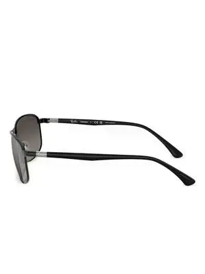 Ray-ban Rimless Mirrored Sunglasses