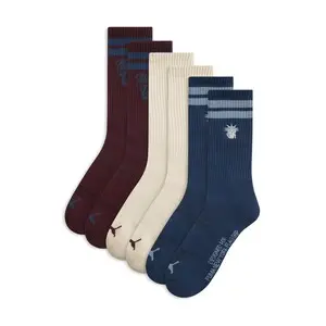 PUMA Terry Crew Socks Pack Of 3 - Blue