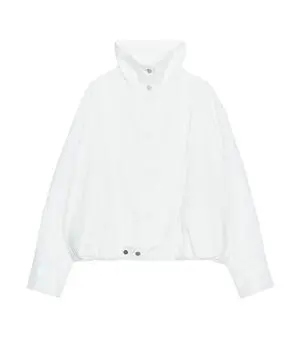 Zara Linen Bomber Jacket