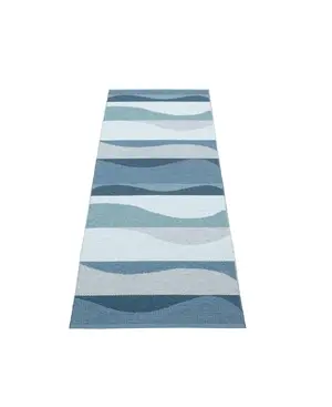 PAPPELINA Urvi Rug, 2'3" X 6'6 - Water