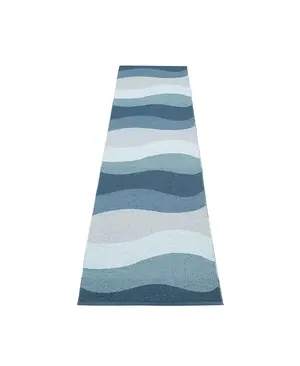 PAPPELINA Urvi Rug, 2'3" X 9'9 - Water