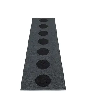 PAPPELINA Vera 2.0 Rug, 2'3" X 9'0 - Black