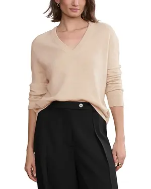 Sustainable V-neck Sweaters