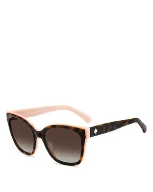 Kate Spade New York Daesha Square Sunglasses - Havana Pink